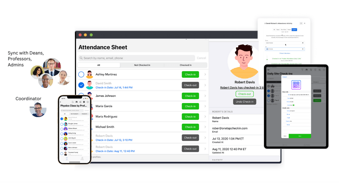 Free Attendance Tracker | OneTap