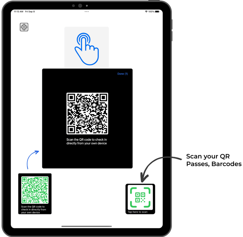 Easy Self-Check-in Kiosk App for Attendance | OneTap
