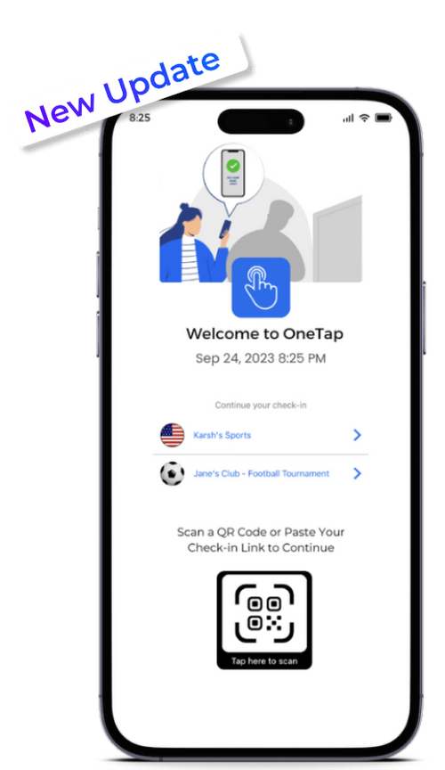 How it Works | OneTap Check-in App