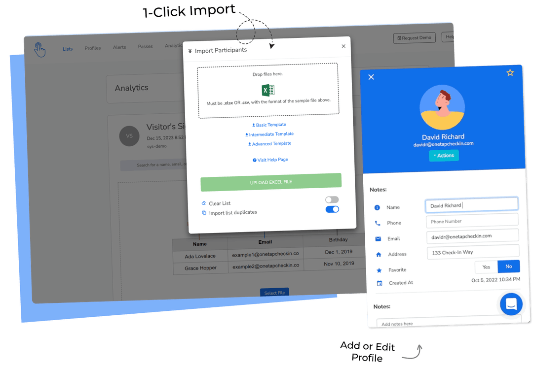 How it Works | OneTap Check-in App
