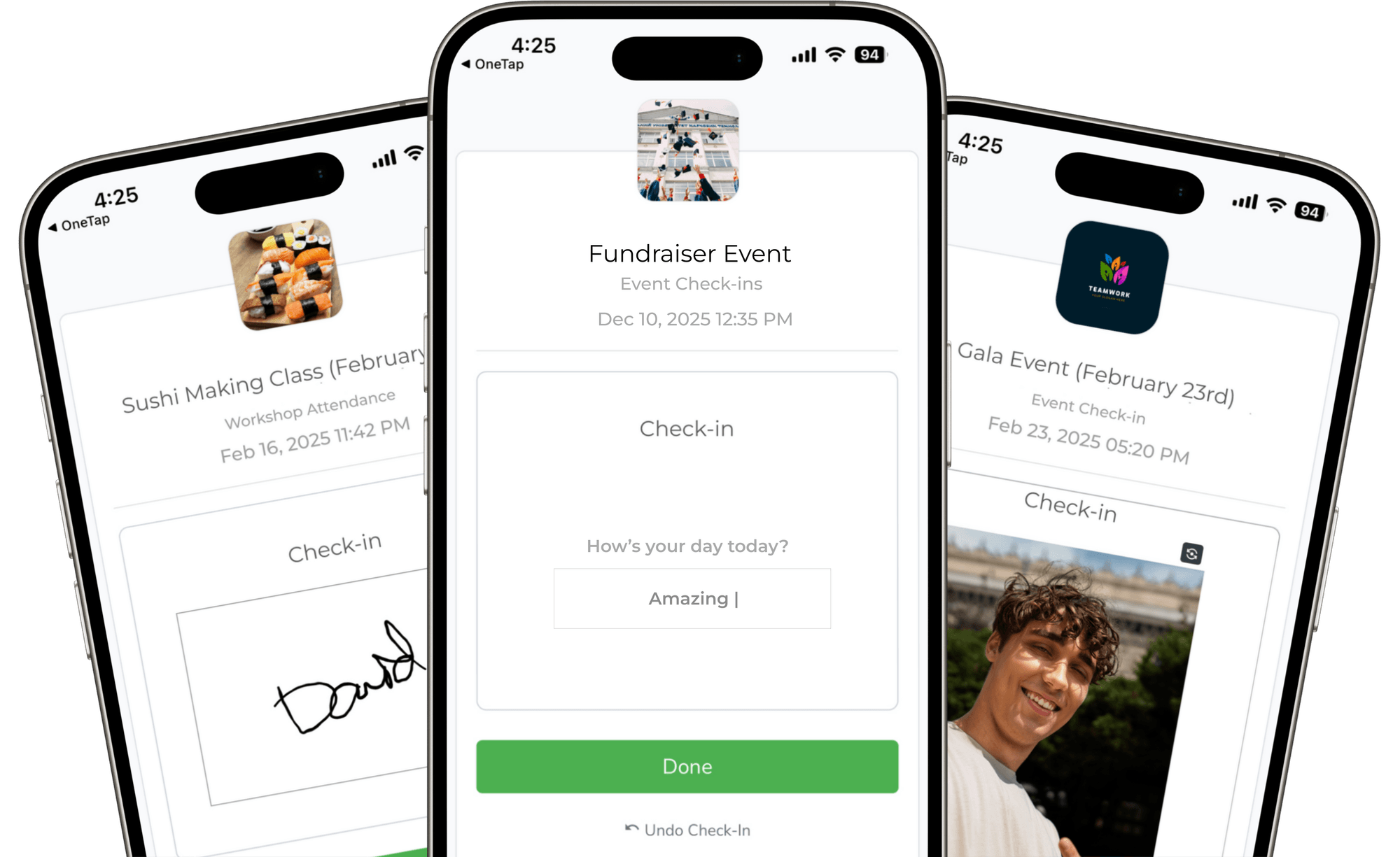 Fastest Event Check-in App | OneTap