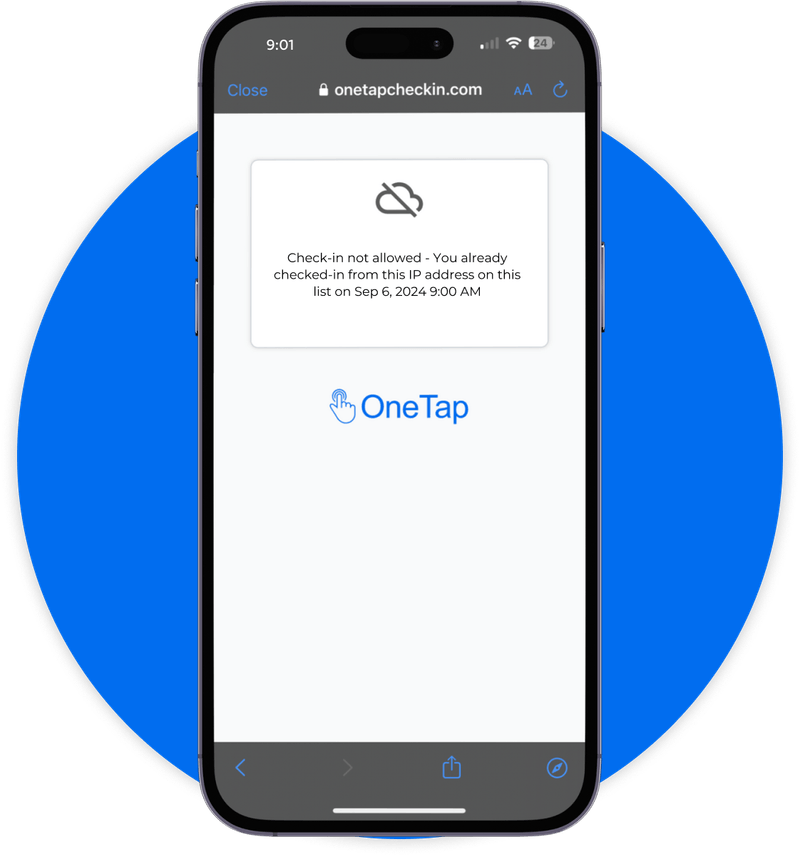 Prevent Student Proxy Attendance & Fake Check-Ins | OneTap